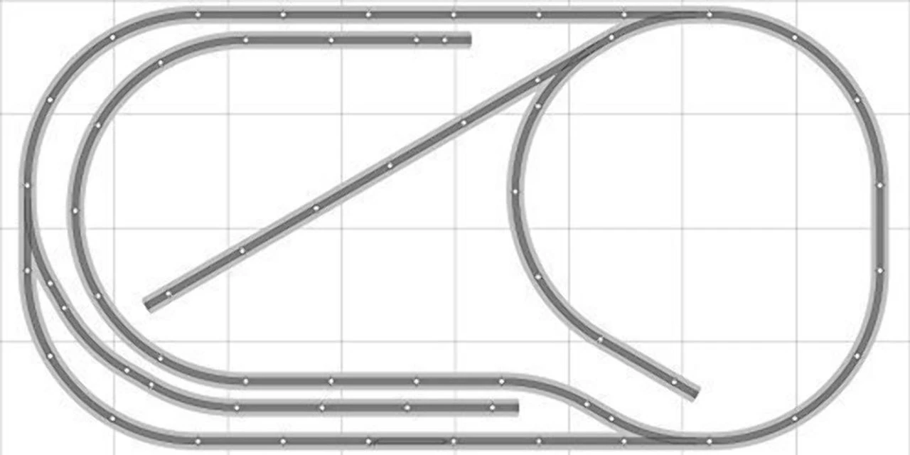 Shop the Best Affordable Bachmann E-Z Track Train Layout #031 Train Set ...